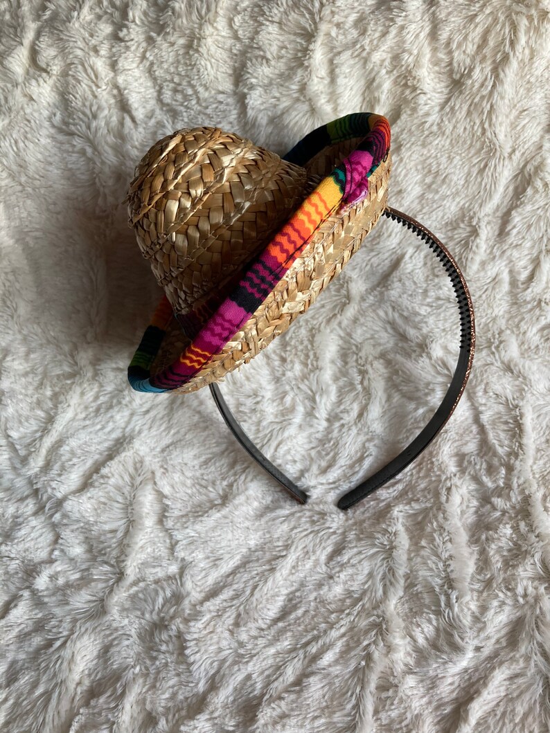Sombrero Headband Fiesta Headband Taco Headband Taco Party - Etsy