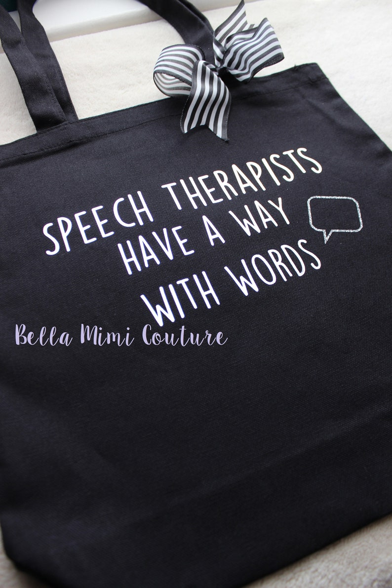 Speech Therapist Gift Tote Bag Speech Therapist Gift Tote - Etsy