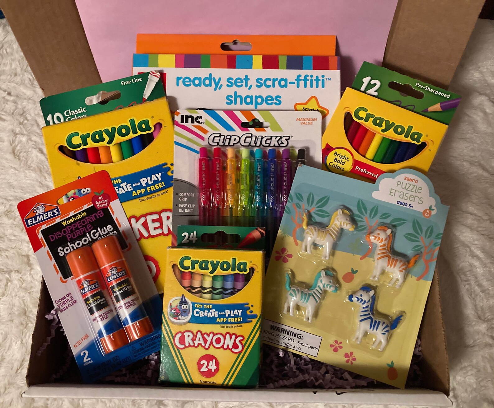 Box of Sunshine Art Set Craft Kit Craft Set Rainbow Gift - Etsy