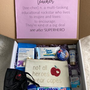 Teacher Gift Set/ Back to School Survival Kit | Etsy