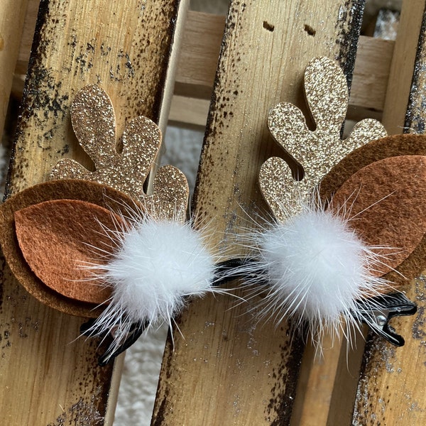 Christmas Reindeer Ears - Etsy