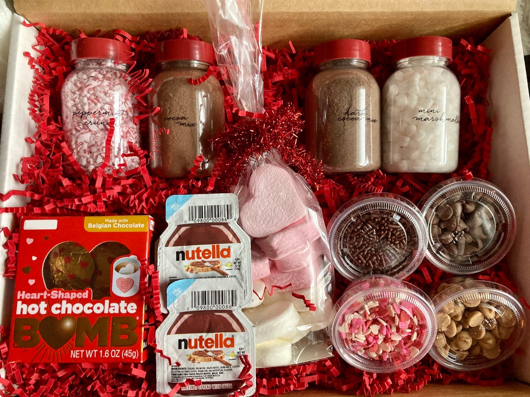 Hot Cocoa Set, Hot Cocoa Bar, Hot Chocolate, Valentine's Day, Valentine ...
