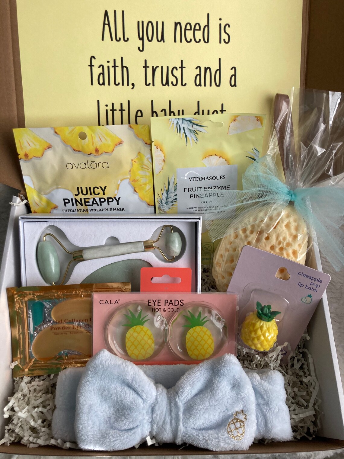 Spa Kit Spa Care Package Spa Headband Spa Survival Kit - Etsy