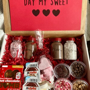 Hot Cocoa Set, Hot Cocoa Bar, Hot Chocolate, Valentine's Day, Valentine ...