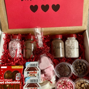 Hot Cocoa Set, Hot Cocoa Bar, Hot Chocolate, Valentine's Day, Valentine ...