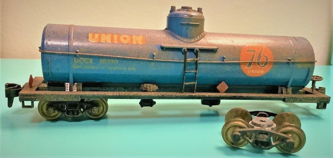 HO Scale Union 76 Train Tanker Dome UOCX 10295 Lt. as is Untested ...