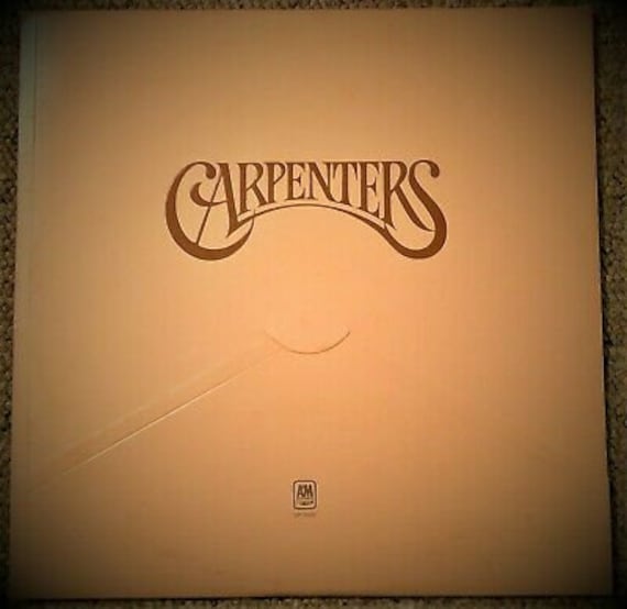 LP Carpenters Self-Titled 1971 Vintage Vinyl Tan Envelope | Etsy