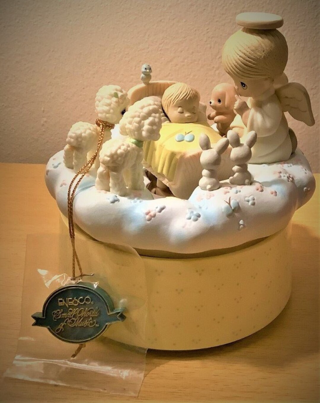 Vintage Enesco Precious Moments Music Box Jesus Loves Me 1989 - Etsy