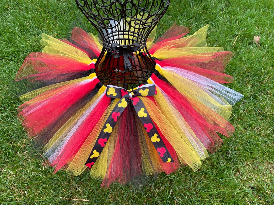 Mickey Inspired Tutu Mickey Mouse Party Theme Mickey Tutu Baby Girl ...