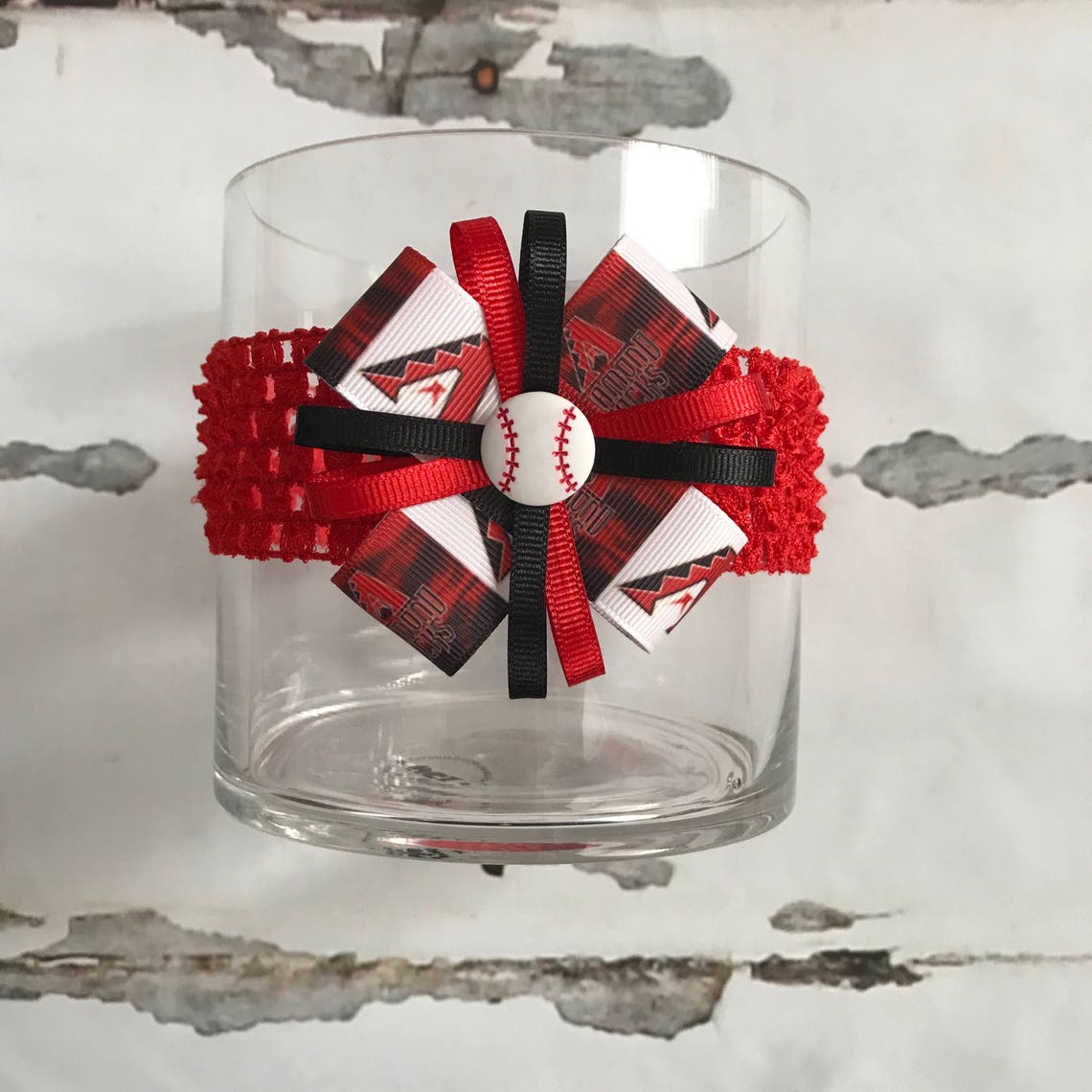 Arizona Diamondbacks Headband or Hair Bow fits Any Size Head - Etsy