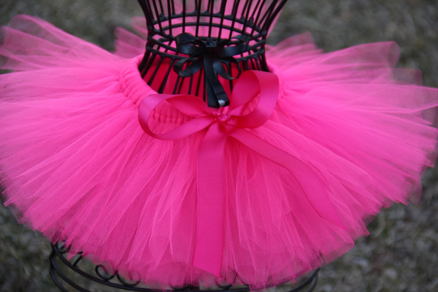Hot Pink Tutu Petti Skirt Bright Pink Tutu Pink Party Skirt Cake Smash ...