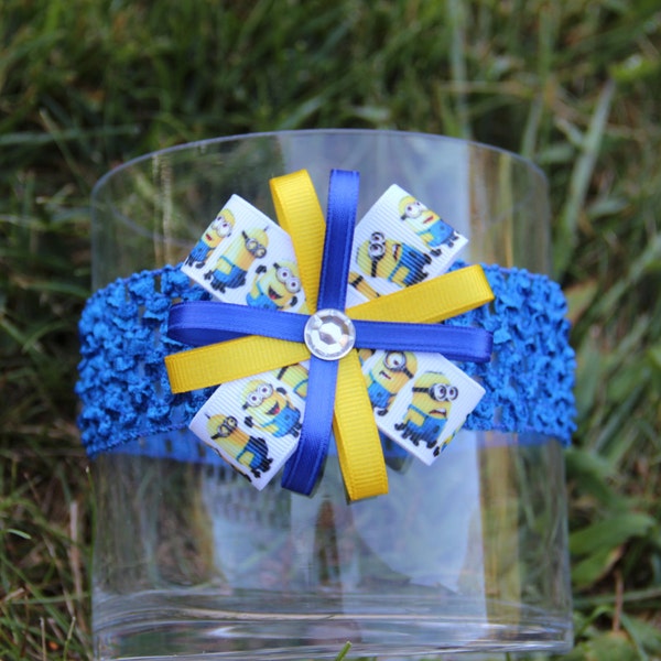 Minion Hair Bow - Etsy