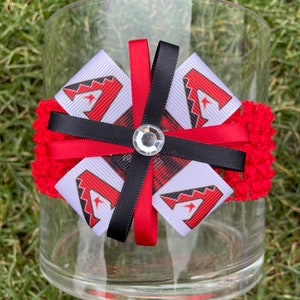 Arizona Diamondbacks Headband or Hair Bow fits Any Size Head - Etsy