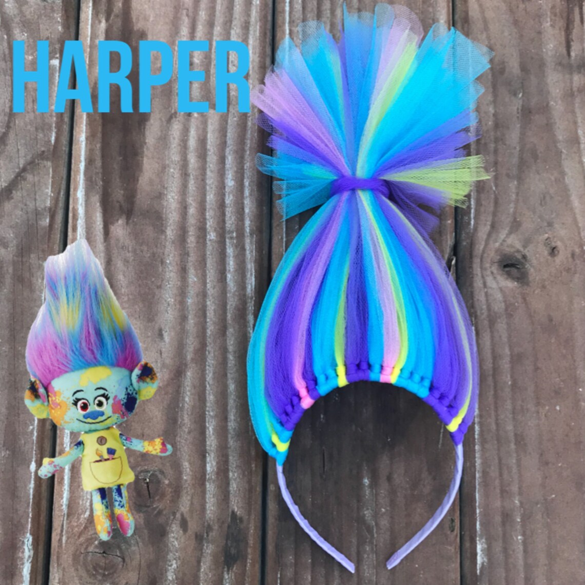 Troll Wigs bundle of 10 Trolls Party Favors Troll Wig | Etsy