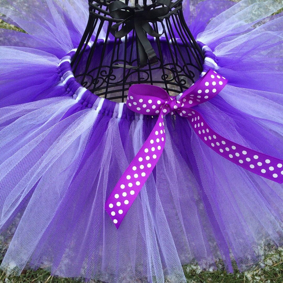 Purple Mix Tutu Purple Petti Skirt - Etsy