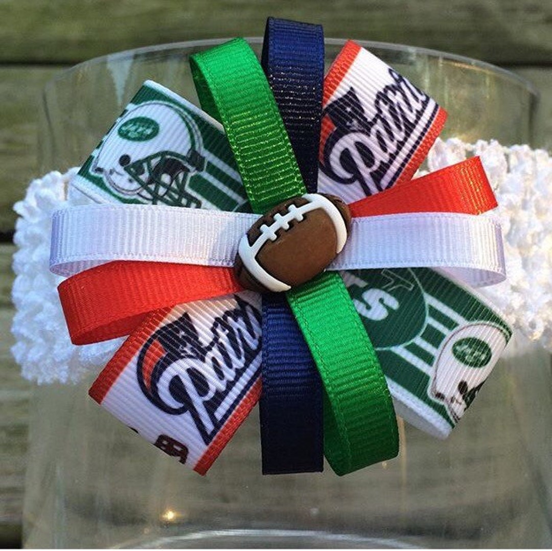 House Divided Team Hair Bow or Headband Brooch Pin Split Team - Etsy