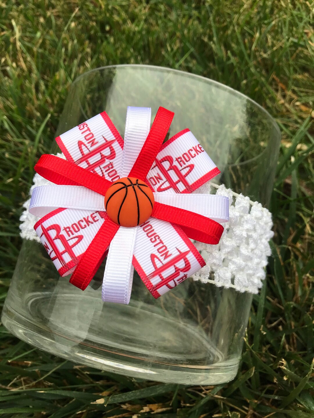Houston Rockets Hair Bow or Headband Rockets Headband - Etsy UK