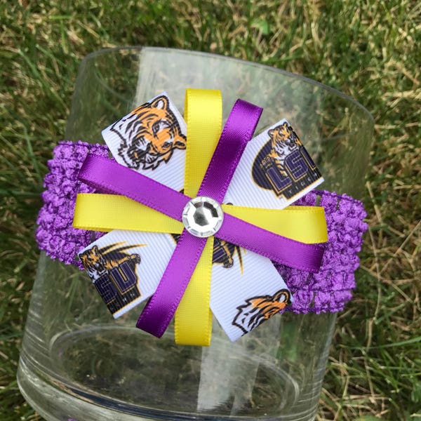 Lsu Headband - Etsy