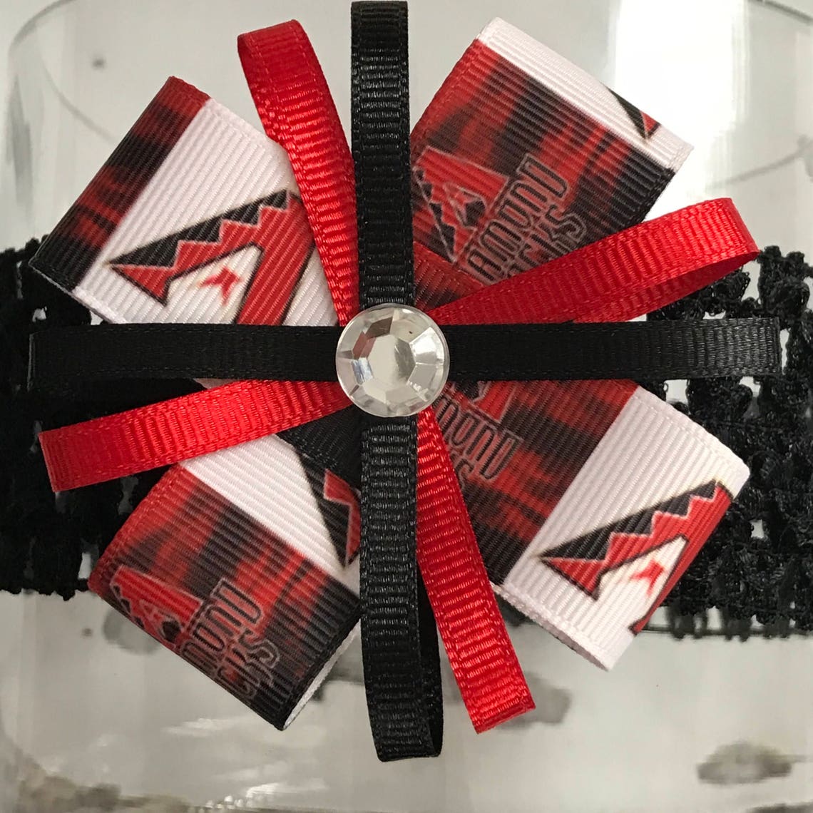 Arizona Diamondbacks Headband or Hair Bow fits any size head | Etsy