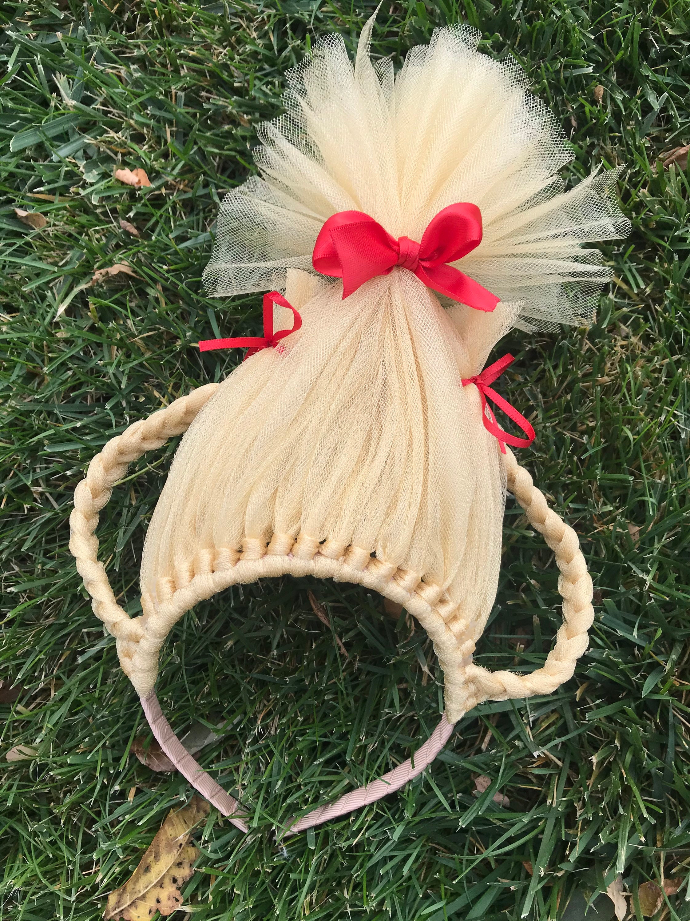 Cindy Lou Who Inspired Hair Headband Cindy Lou Wig Headband - Etsy UK