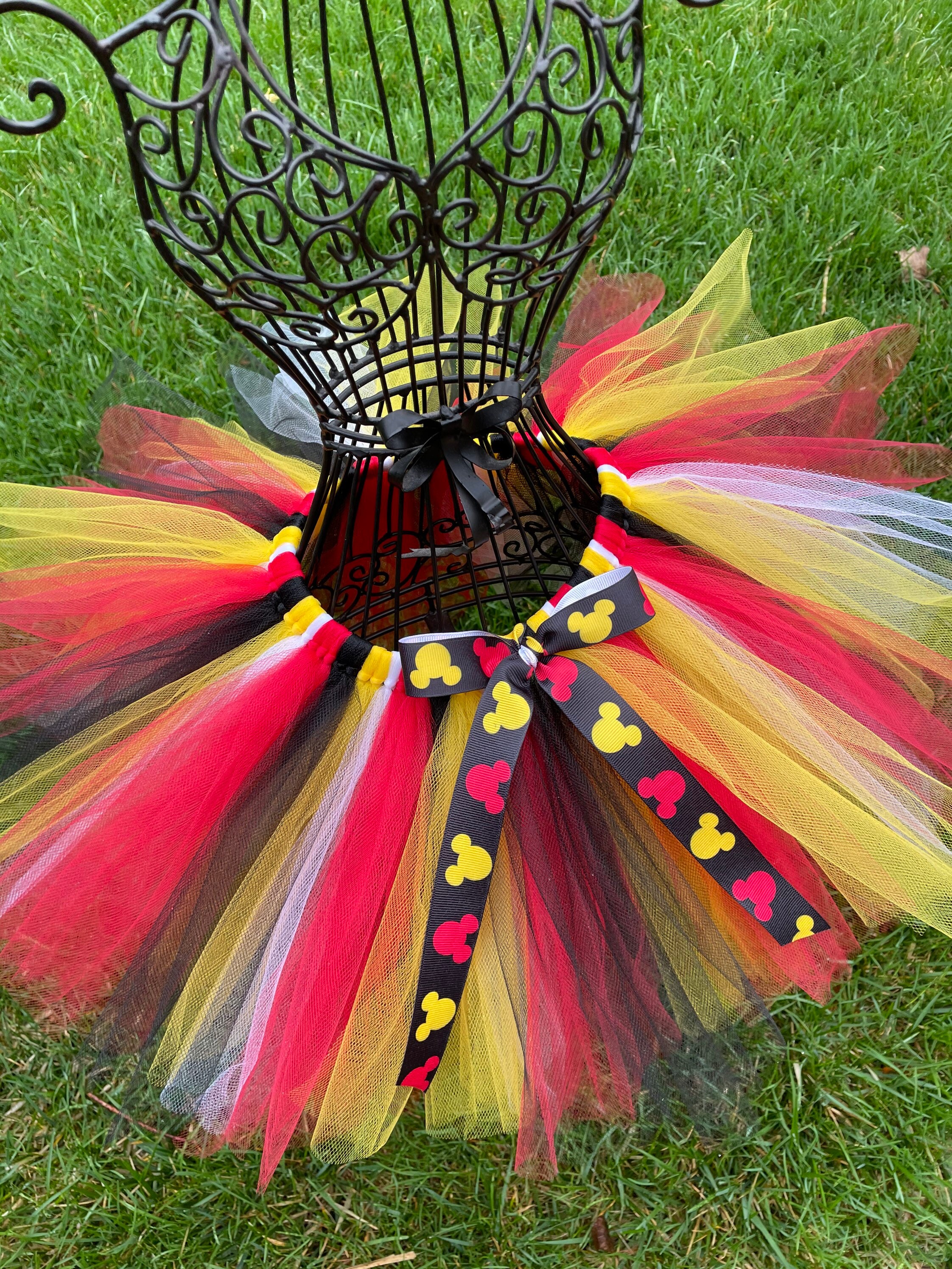 Mickey Inspired Tutu Mickey Mouse Party Theme Mickey Tutu Baby - Etsy UK