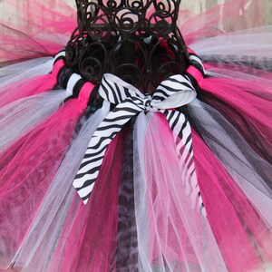 Pink Zebra Tutu Zebra Print Tutu - Etsy