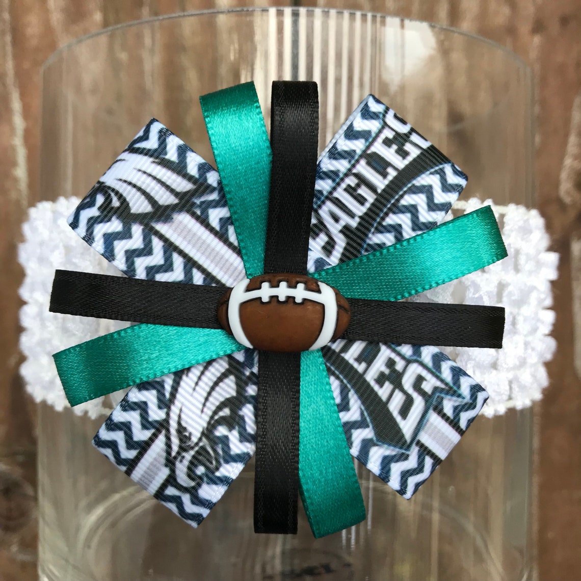 Philadelphia Eagles Headband or Hair Bow Eagles Baby Headband - Etsy