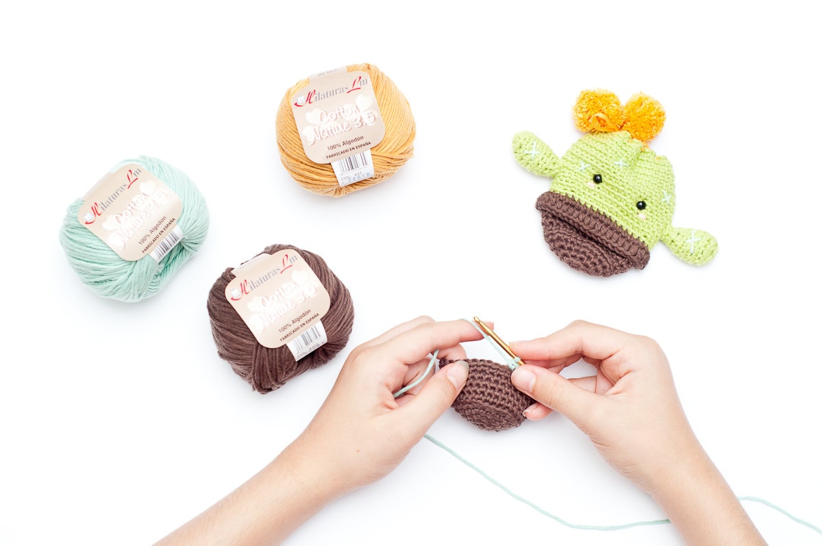 Patrón Amigurumi Monedero Cactus Patrón En ESPAÑOL De | Etsy