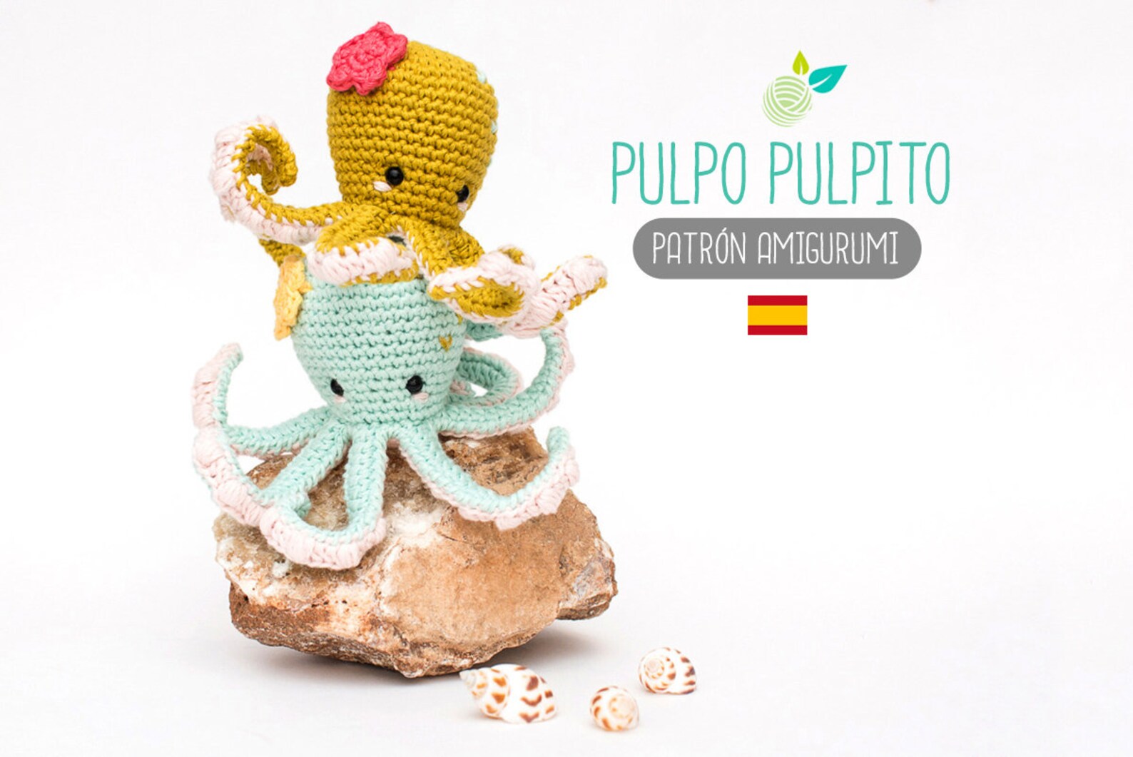Patrón amigurumi Pulpo Pulpito - Patrón en Español de ganchillo, PDF ...