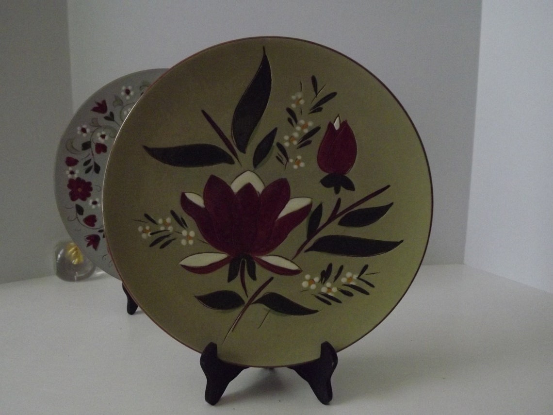 Vintage Stangl Art Pottery Wall Decor Magnolia & Garland | Etsy