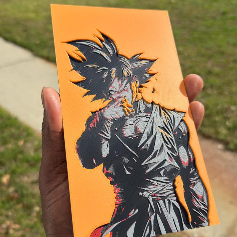 Goku Manga Panel - Etsy
