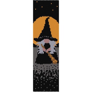 Witch Gnome Peyote Bead Pattern Gnome Bracelet Bookmark Etsy