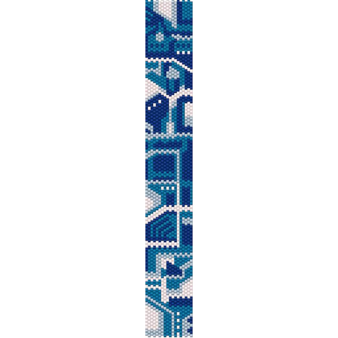 Circuit Board 2 Peyote Bead Pattern, Bracelet Pattern, Bookmark Pattern ...