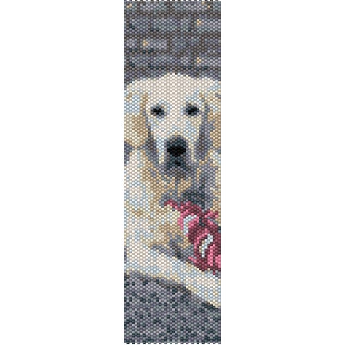 Beagle Dog Peyote Bead Pattern Bracelet Cuff Bookmark Seed - Etsy