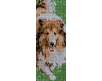 Rottweiler Dog Loom Bead Pattern Bracelet Cuff Seed Beading | Etsy