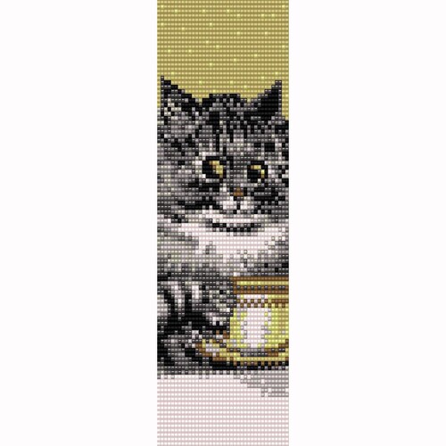Colorful Cat 3 Loom Bead Pattern Bracelet Cuff Bright - Etsy