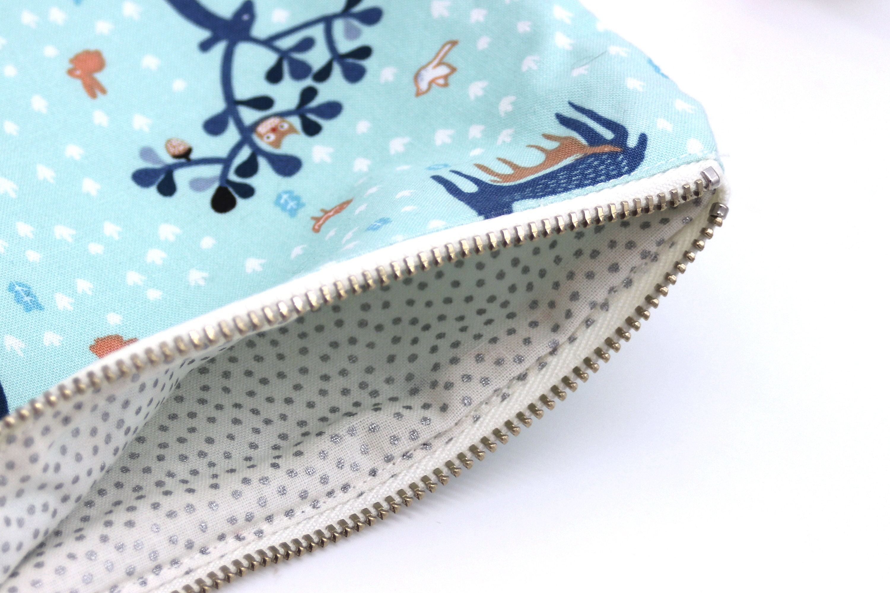 Deer & Fox Carry-all Zipper Pouch - Etsy