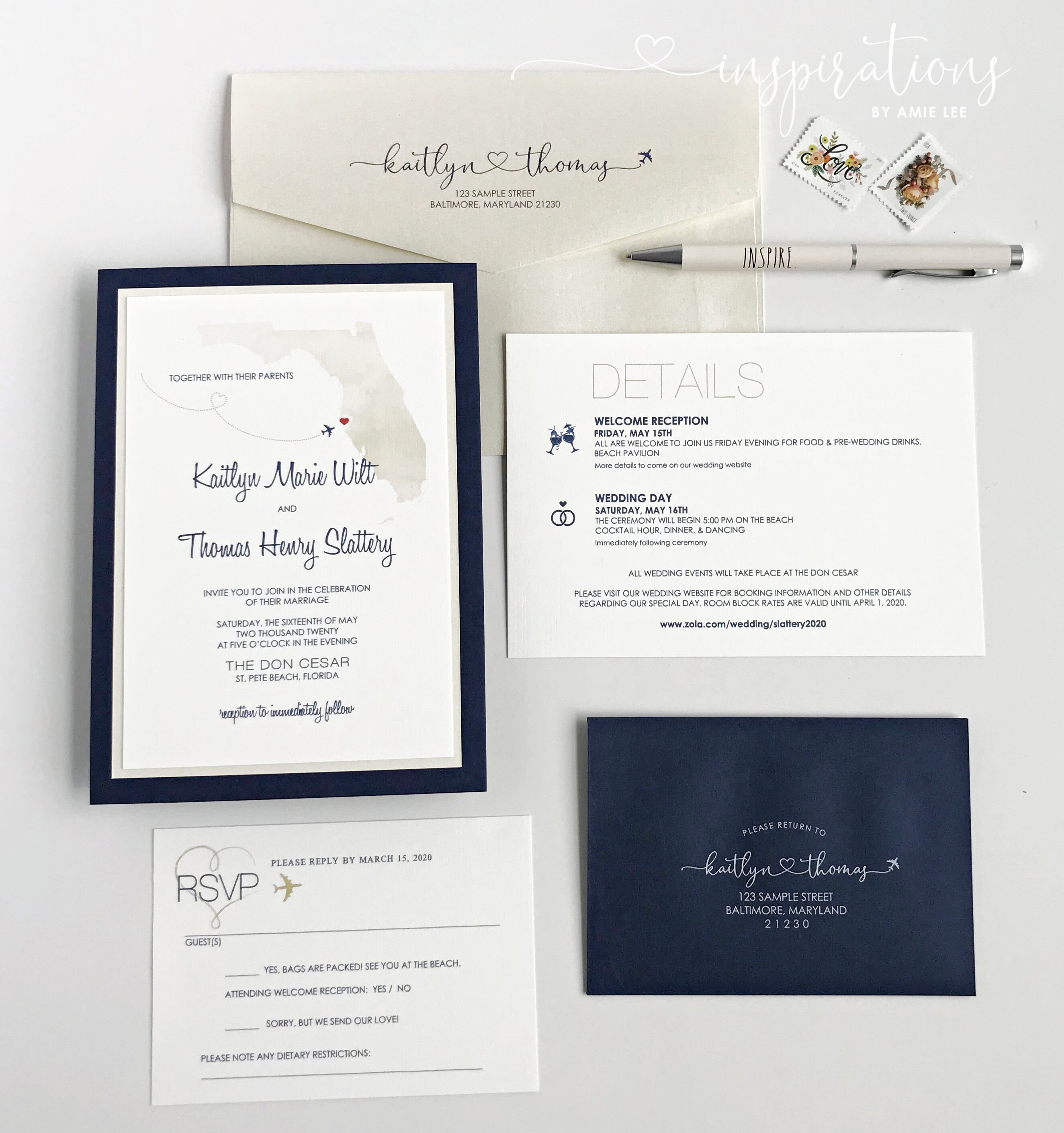 Travel Map Wedding Invitations World Map Invitations Travel | Etsy