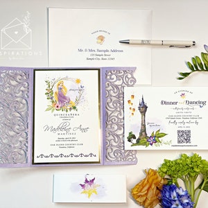 Disney's Tangled, Disney Sweet Sixteen, Sweet 16, Quinceañera, Bat ...