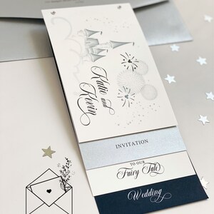 Classy Disney Wedding Elegant Disney Wedding Invitations - Etsy