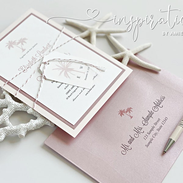 Pink Palm Trees - Etsy