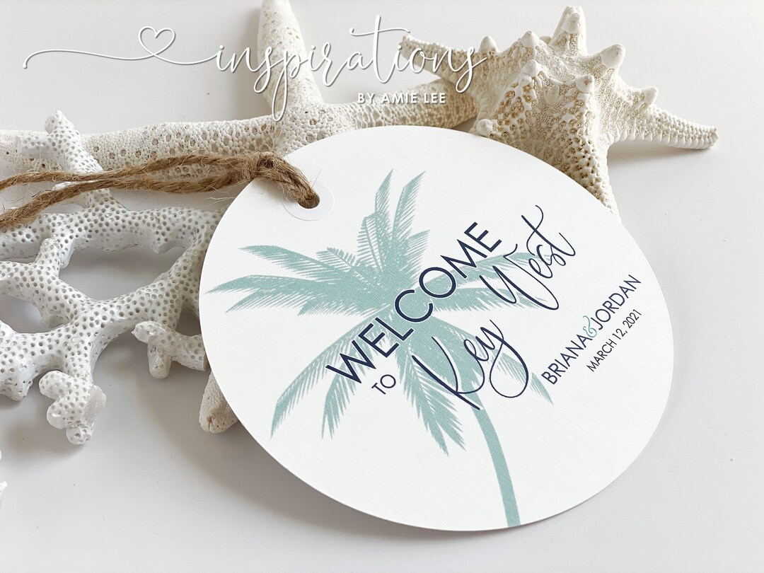Welcome Bag Tags, Wedding Tags, Wedding Favor Tags, Destination Wedding ...