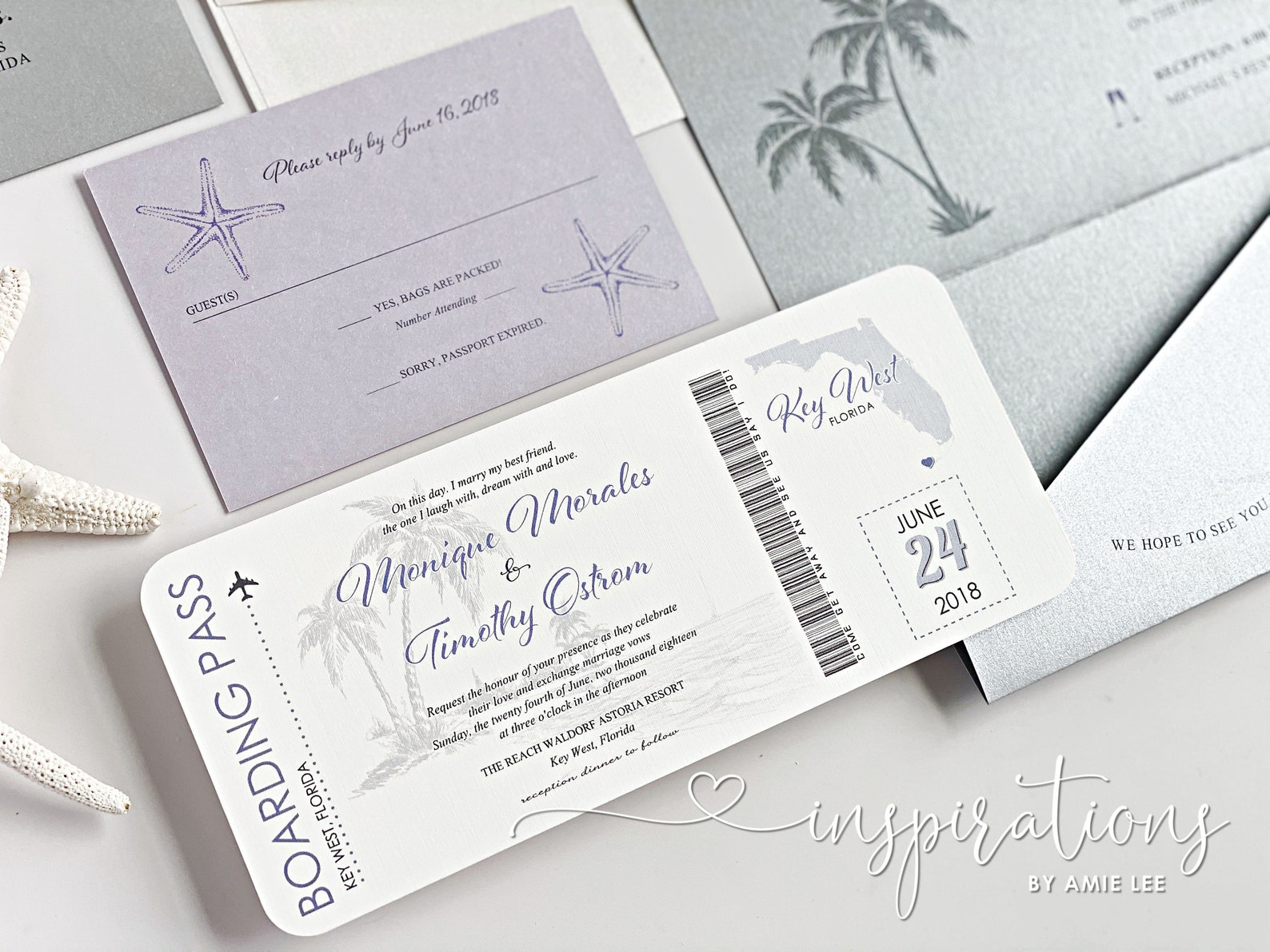 Boarding Pass Wedding Invitations Wedding Invitations - Etsy