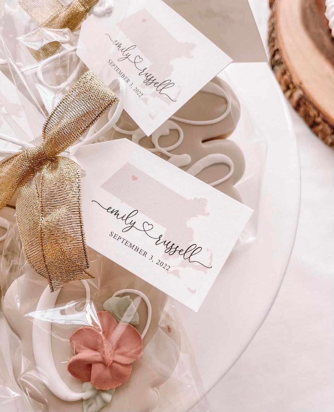 Wedding Favor Tags, Small Gift Tags, Mini Tags, Party Favors, Tiny Tags ...