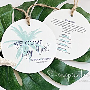 Welcome Bag Tags, Wedding Tags, Wedding Favor Tags, Destination Wedding ...