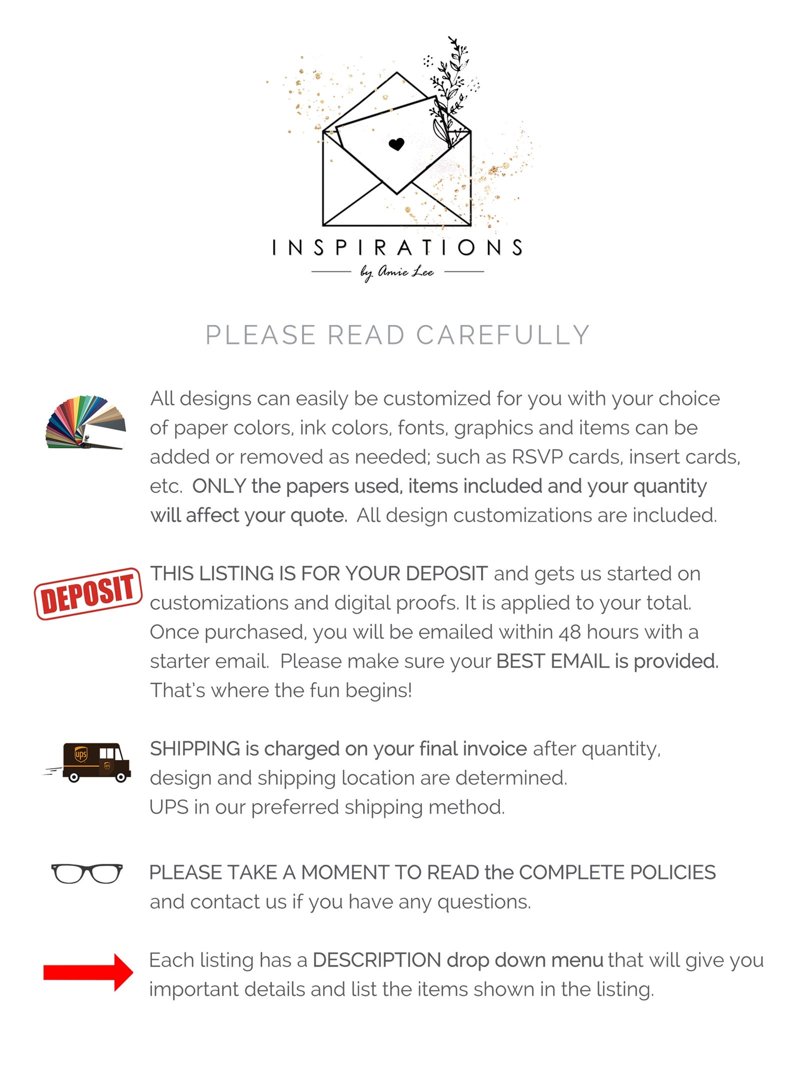 Elegant Beach Wedding Invitations, Coastal Wedding Invitations ...