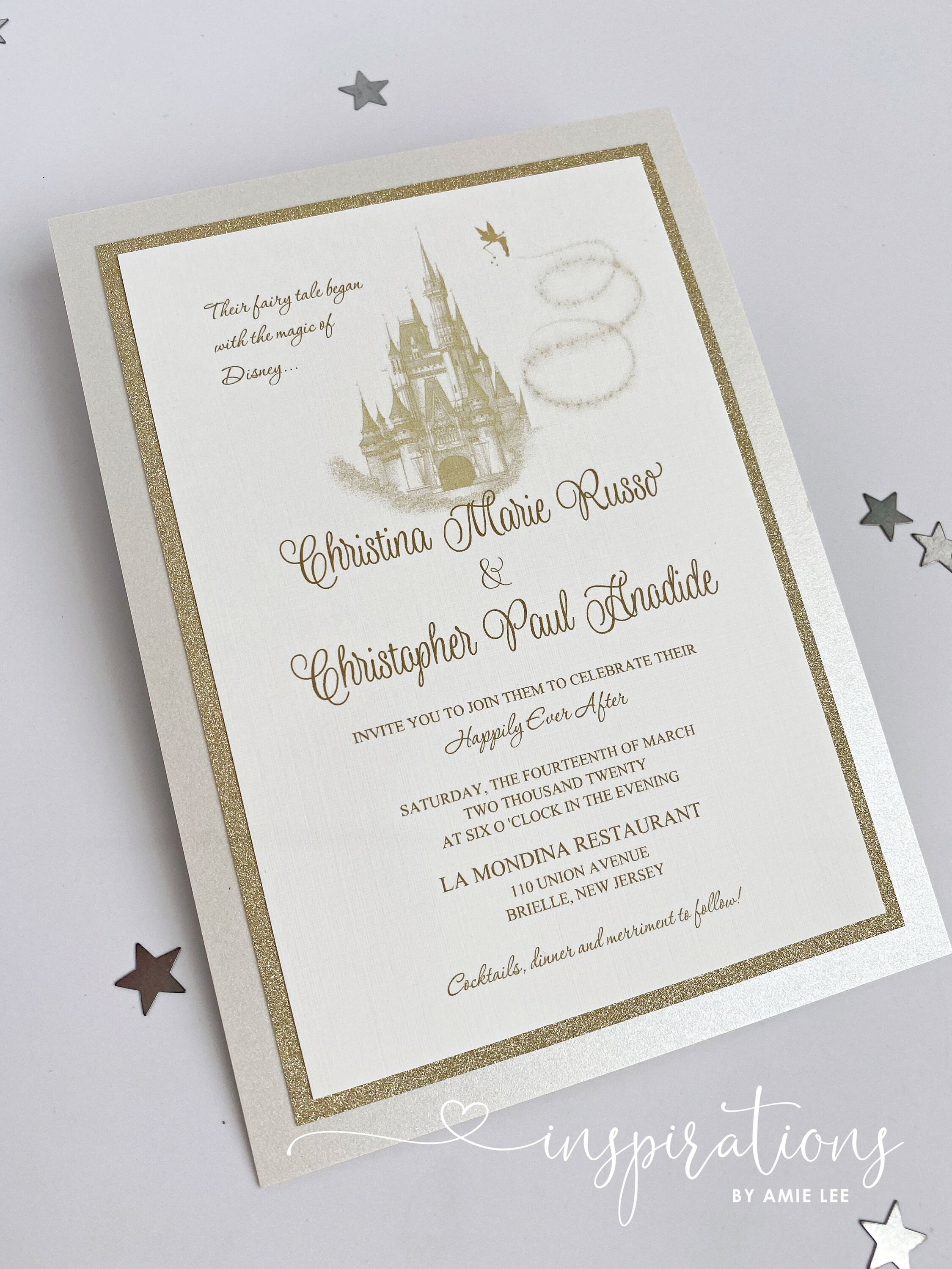 Disney Princess Wedding Invitations