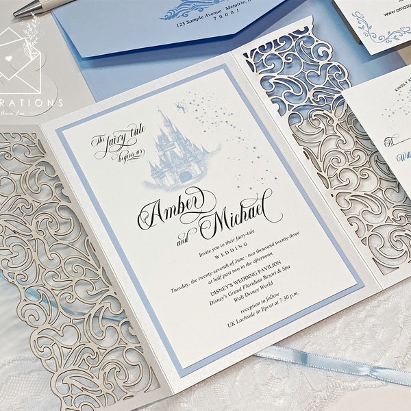 Cinderella Wedding Invitations - Etsy