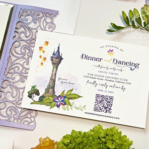 Disney's Tangled, Disney Sweet Sixteen, Sweet 16, Quinceañera, Bat ...