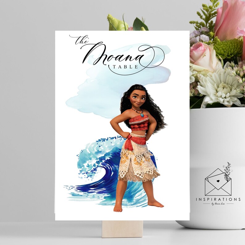 Disney Table Names, Disney Wedding, Disney Themed Party Table Numbers ...